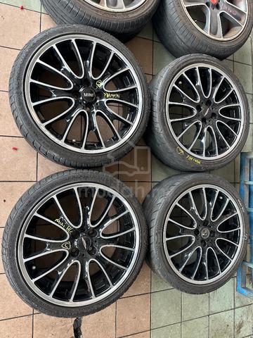 JCW mini cooper 18 sport rim r56 r53 r50 myvi alza - Car Accessories ...
