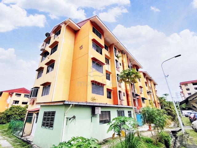 Apartment for Sale, 2 Bedroom, 592 sq.ft, Flat PKNS Seksyen 8 Shah Alam ...