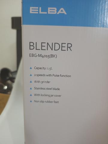 Elba Blender - 400 W - Home Appliances & Kitchen for sale in Batu Kawan ...