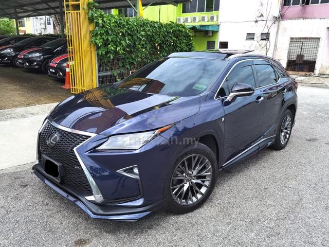 2016 Lexus RX200T 2.0 F SPORT (A) RED INTERIOR - Cars for sale in Klang ...