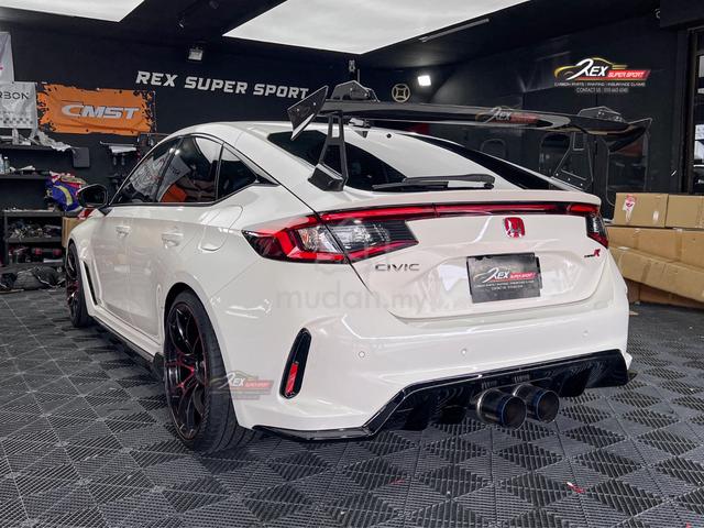 Honda FL5 Type R Civic Rear Spoiler GT Wing Carbon - Car Accessories ...