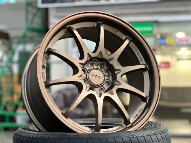 NEW 17 AOW CE28 Bronze Rim Ativa Yaris Almera MX5 - Car Accessories & Parts for sale in Shah ...