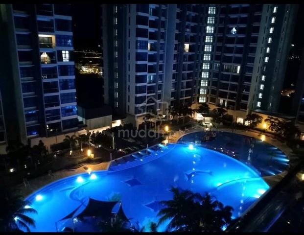 Condominium for Rent, 1 Bedroom, 689 sq.ft, Atlantis Residences, Melaka ...