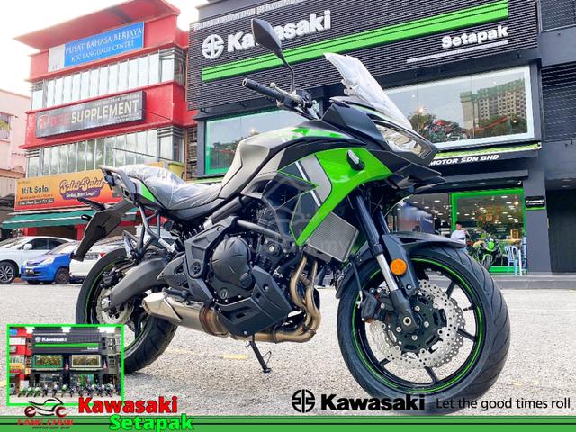 versys 650 Kawasaki 650 Versys NEW GREEN 2024🫰 - Motorcycles for sale ...