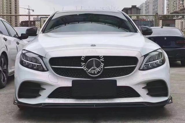 Mercedes W205 Facelift Carbon Front Lip - Car Accessories & Parts for ...