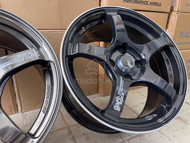 Rim baru 15 Advan TC4 FF axia bezza myvi saga jazz - Car Accessories ...