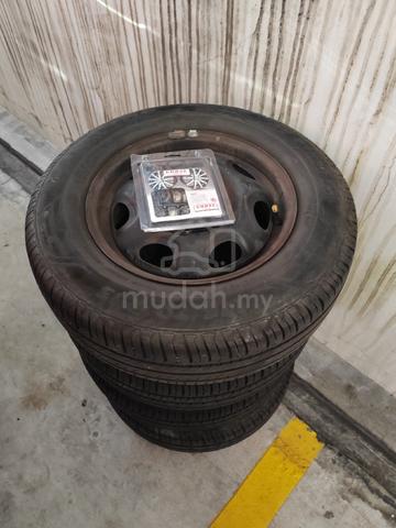 rim+tayar 13" proton - Car Accessories & Parts for sale in Old Klang ...