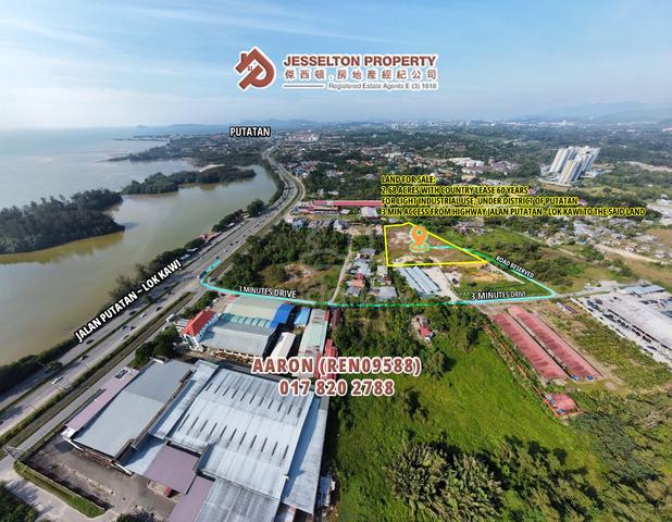 Industrial Land for Sale, 2.68 Acre(s), Putatan, Sabah | Mudah.my