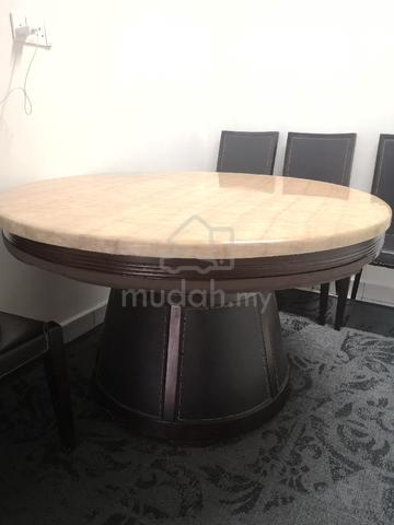 Marble Dining Table - Furniture & Decoration for sale in Kota Kinabalu ...
