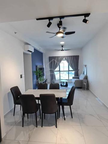 Service Residence for Rent, 3 Bedroom, 883 sq.ft, Sinaran Residences ...