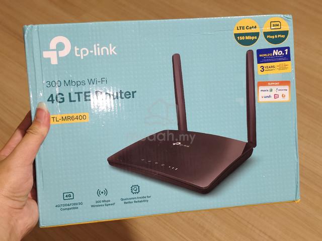TP-LINK TL-MR6400 300Mbps Wi-Fi 4G LTE Router - Computers & Accessories for sale in Kuching, Sarawak