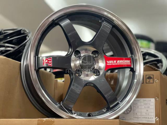 New 16x7jj volk rays te37 city yaris vios jazz - Car Accessories & Parts for sale in Setia Alam ...