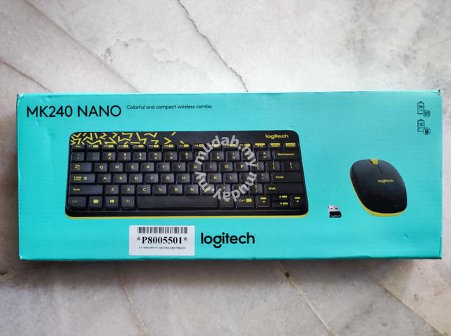 Logitech MK240 wireless keyboard and mouse combo - Computers ...