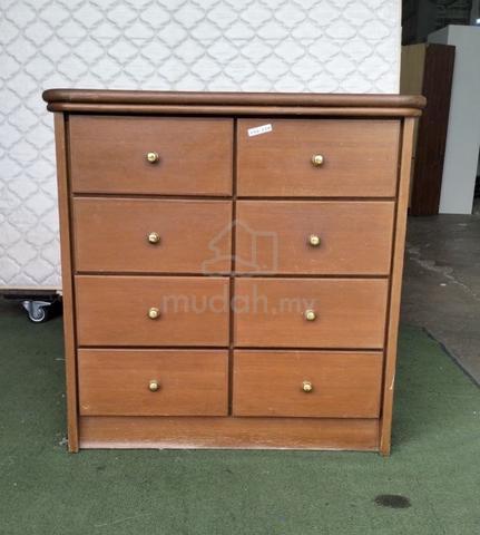 W73B Almari Laci Dada 8 Compartment Chest Drawer - Furniture ...