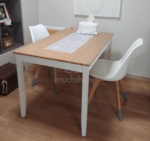 Ikea Solid Pine Dining Table (Lerhamn) - Furniture & Decoration for sale in Bandar Menjalara ...