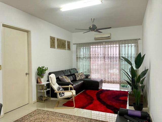 Condominium for Rent, 3 Bedroom, 1100 sq.ft, 222 Residency, Setapak ...