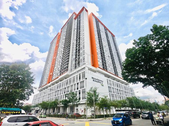 Apartment for Sale, 4 Bedroom, 950 sq.ft, Residensi Rampai II, Setapak ...
