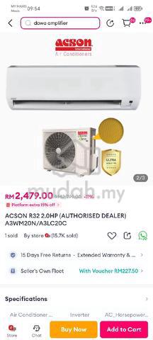 Acson 2HP new aircondition sale - Home Appliances & Kitchen for sale in ...
