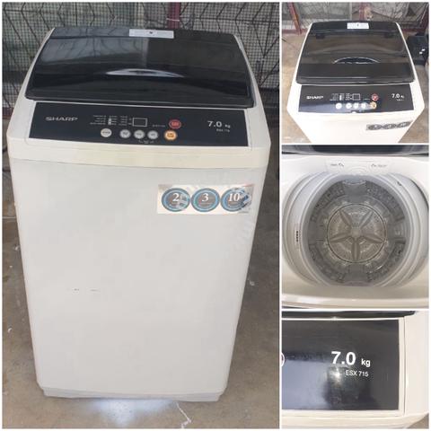 Sharp auto washer washing machine mesin basuh 7.0k - Home Appliances ...