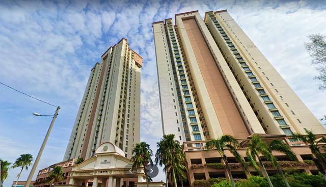 Condominium for Rent, 3 Bedroom, 1200 sq.ft, Ocean Palms (Permata ...