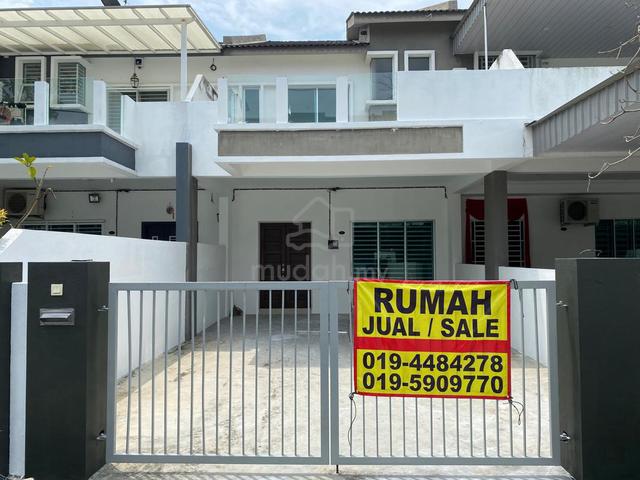 2-storey Terraced House for Sale, 4 Bedroom, 1600 sq.ft, Juru, Penang ...