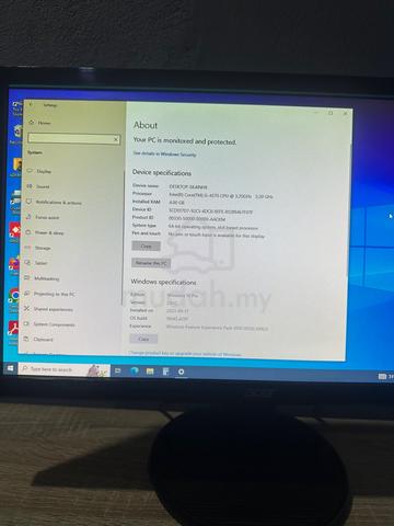 Used PC Acer Windows 10 - Computers & Accessories for sale in Pasir Gudang, Johor