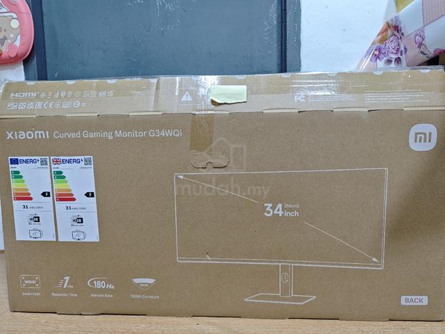 Xiaomi Curved Gaming Monitor G34WQI 34-inch 180Hz - Computers ...