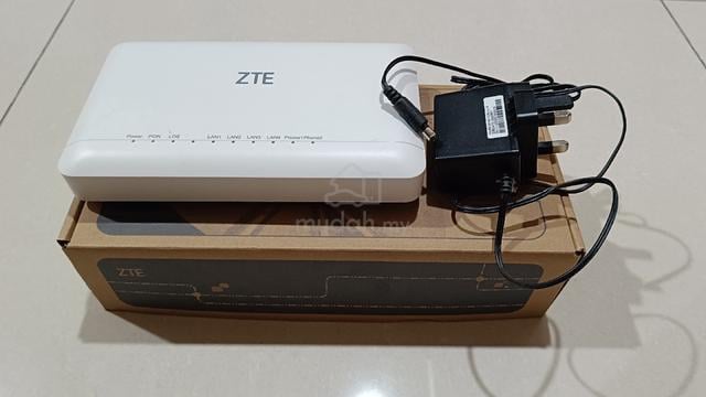 ZTE UONU GPON ONT ZXHN F620 Fiber Optic Modem - Computers & Accessories ...