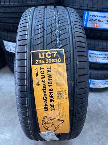 New tyre Continental UC7 235/50/18 2024 toyota - Car Accessories ...