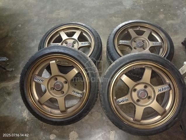 Rim TE37 15 - Car Accessories & Parts for sale in Pasir Mas, Kelantan