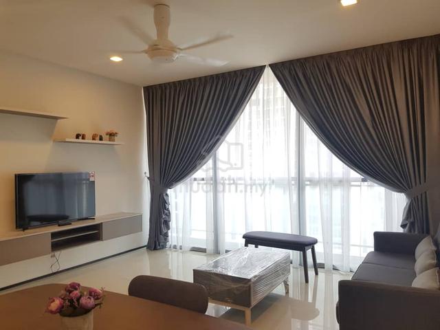 Condominium for Rent, 3 Bedroom, 1200 sq.ft, The Fennel Sentul East ...