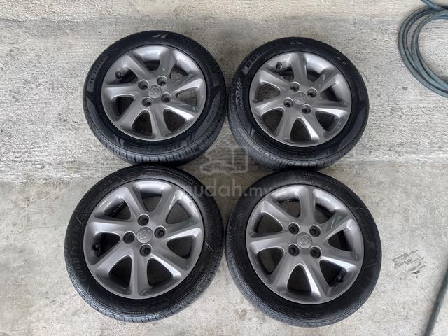 Rim original enkei myvi SE 14 inch kenari kelisa - Car Accessories ...