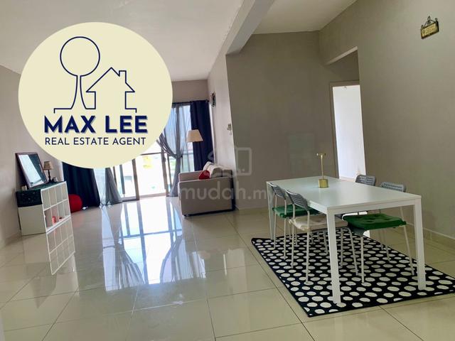 Condominium for Rent, 3 Bedroom, 1275 sq.ft, Skycube Residence, Sungai Ara, Penang | Mudah.my