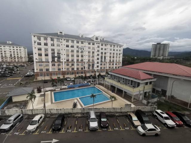 Apartment for Sale, 3 Bedroom, 850 sq.ft, Apartment Darau Angkasa, Kota ...