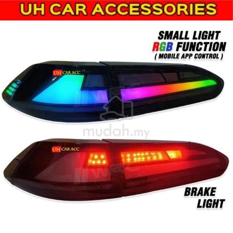 Toyota cross rgb led taillamp tail lamp light 11 - Car Accessories ...