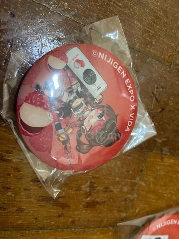 Nijigen expo 2025 X Vida button badge - Hobby & Collectibles for sale ...