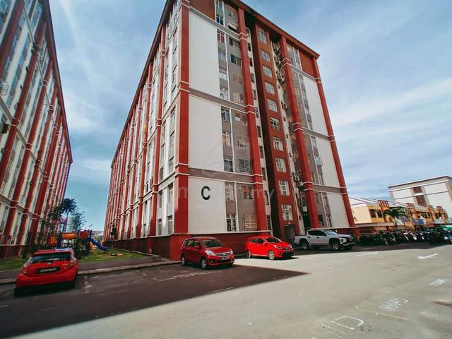 Apartment for Sale, 3 Bedroom, 850 sq.ft, Putatan Platinum Apartment ...