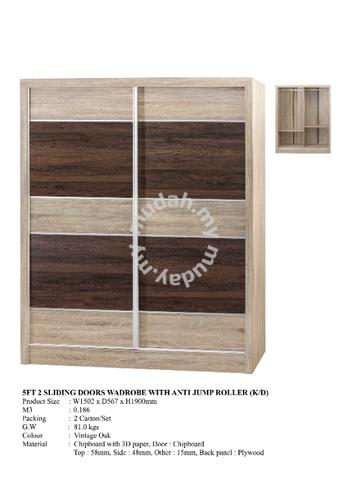 5FT Wardrobe with Sliding Doors - Furniture & Decoration for sale in ...