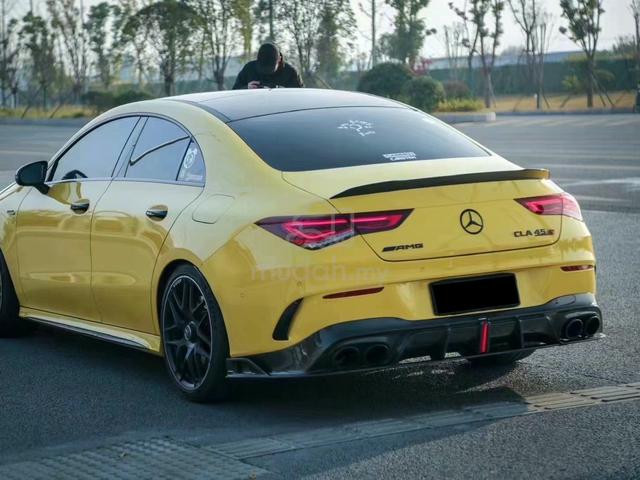 Mercedes W118 CLA 200 45s AMG AE Diffuser Carbon - Car Accessories ...