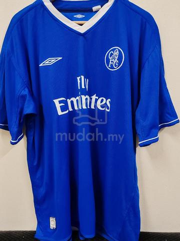 Original Umbro Chelsea 2004 Home Jersey Size XXL - Sports & Outdoors ...