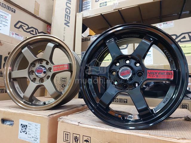Rim baru🇹🇭 14 VOLK TE37 BEZZA AXIA KELISA VIVA - Car Accessories & Parts for sale in Shah Alam ...