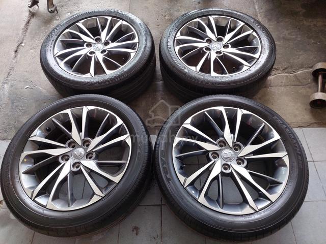 4 biji Rim 18inci PROTON X50 Siap tayar - Car Accessories & Parts for ...