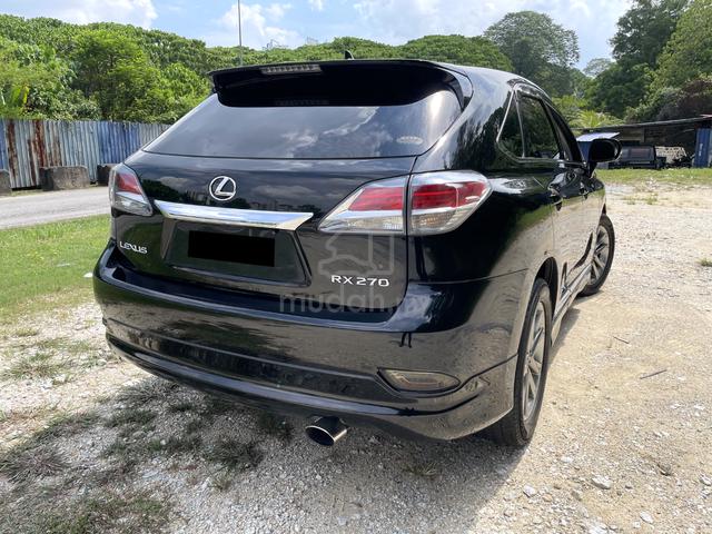 2013 Lexus RX270 2.7 FACELIFT (A) REG 2015 ANDROID - Cars for sale in ...