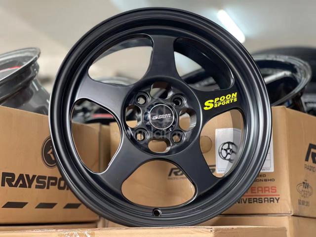 New rim 15x7jj spoon sport flow form city myvi - Car Accessories ...