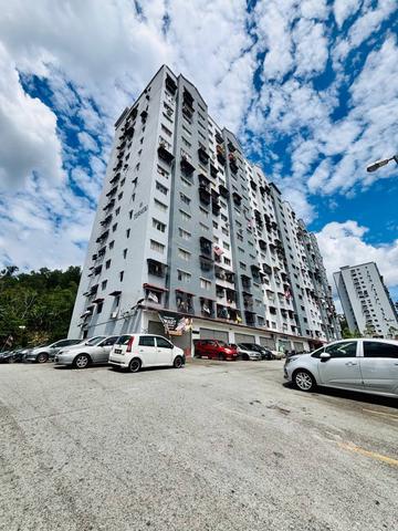 Flat for Sale, 3 Bedroom, 650 sq.ft, PPR Selayang Mulia, Selayang ...
