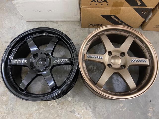 Sport Rim baru 17 TE37 neo waja centra livina gen2 - Car Accessories ...