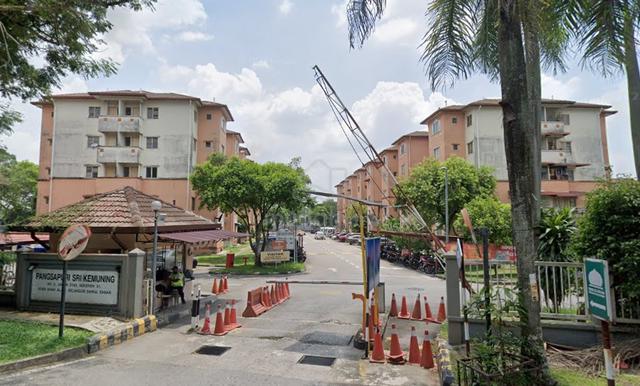 Apartment for Sale, 3 Bedroom, 750 sq.ft, Pangsapuri Sri Kemuning, Shah ...