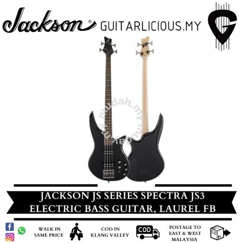 Jackson JS Series Spectra JS3 Bass Guitar - Black - Music Instruments ...
