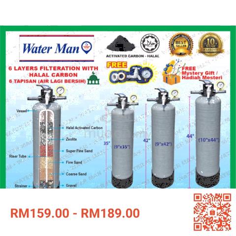 6 Layer Waterman Water Filter/Penapis Air k1 - Home Appliances ...
