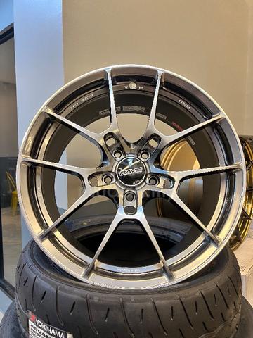 NEW 19inch 5x120 FL5 FK8R RAYS VOLK RACING G025 - Car Accessories ...